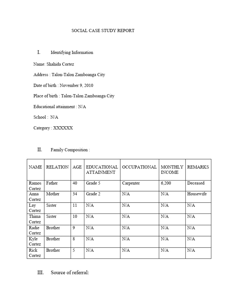 Case Study 1 | PDF | Rape | Psychological Trauma