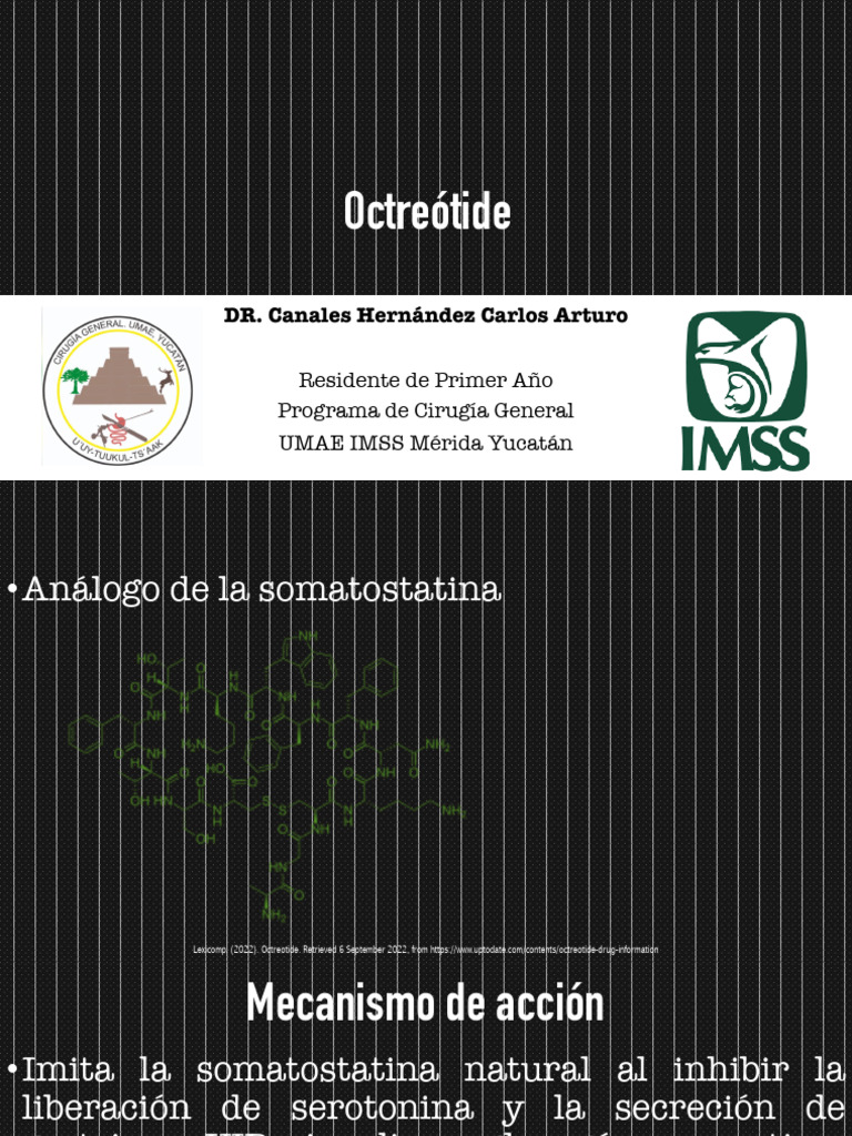 Octreotida | PDF | Farmacología | Medicina CLINICA