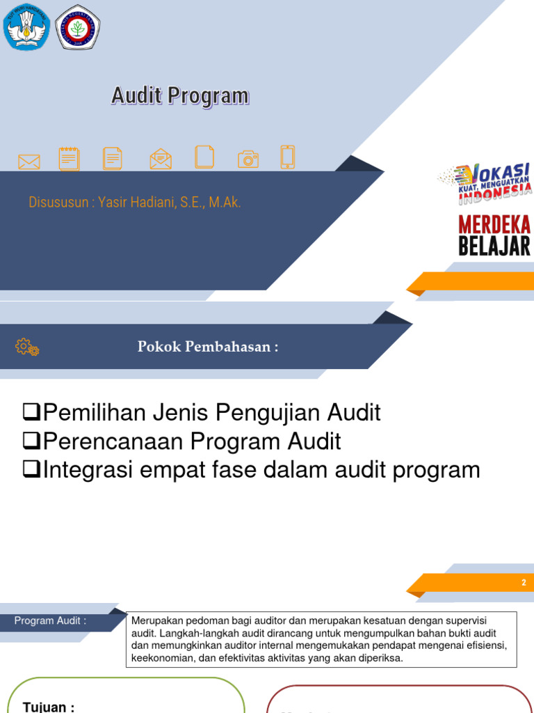 Rencana dan Prosedur Program Audit | PDF