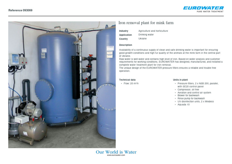 Eurowater 093069 | PDF