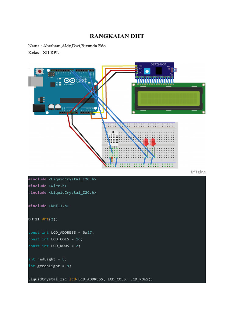 Rangkaian DHT | PDF