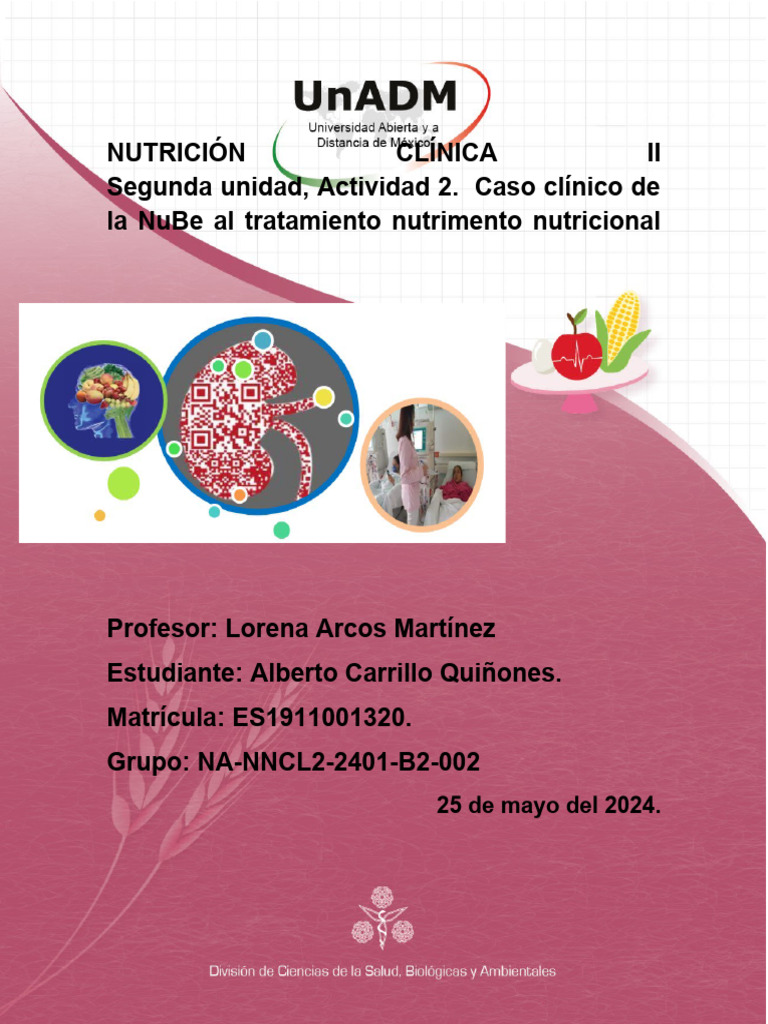 NCL2 U2 Atr Alcq | PDF | Calcio | Dieta