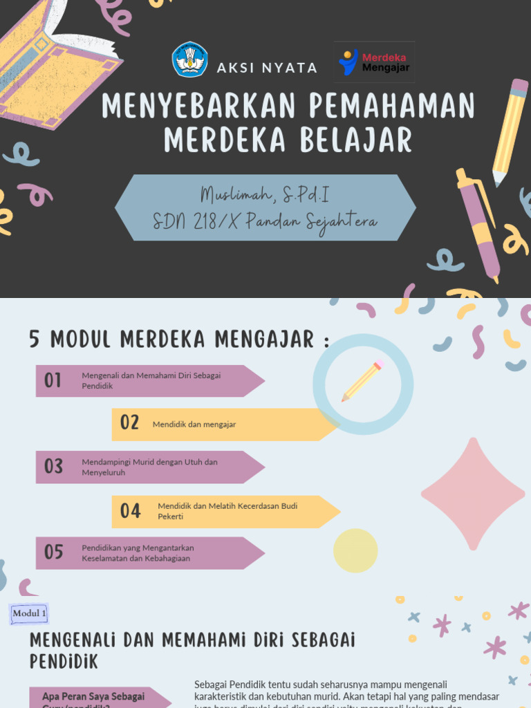 Panduan Merdeka Belajar untuk Pendidik | PDF