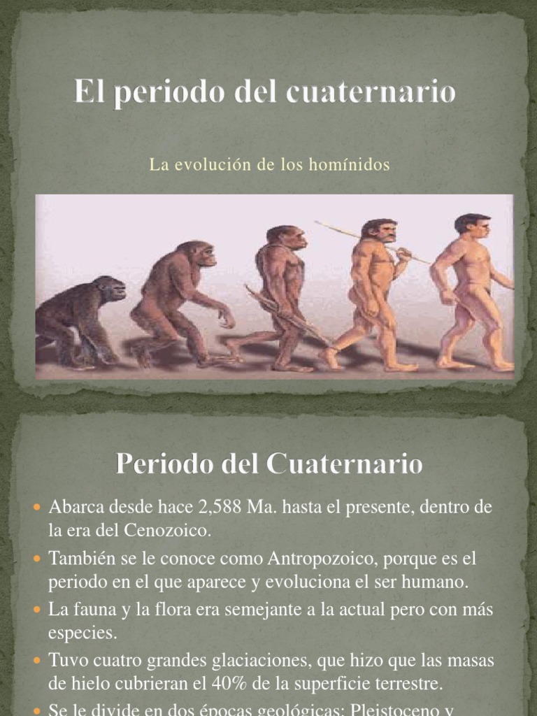 El_periodo_del_cuaternario[1] | Holoceno | pleistoceno