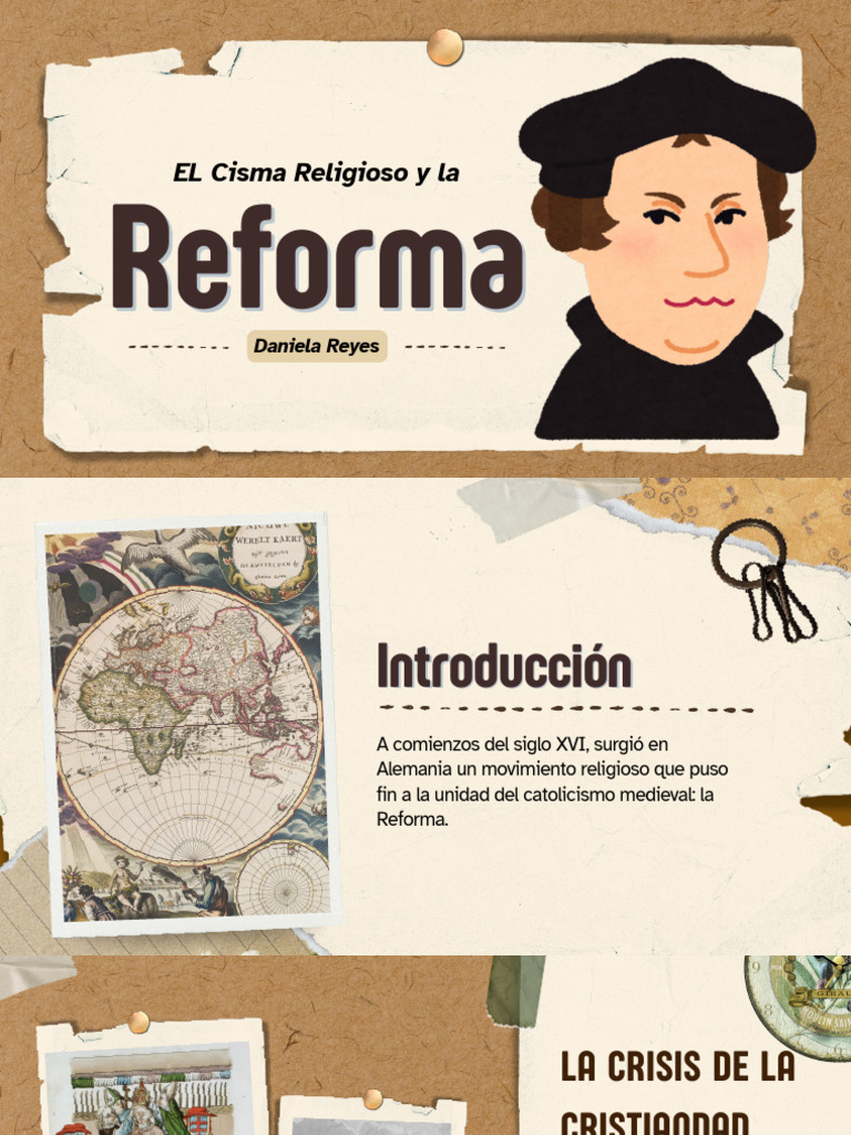 El Cisma Religioso y La Reforma Protestante - Danielaa | PDF ...