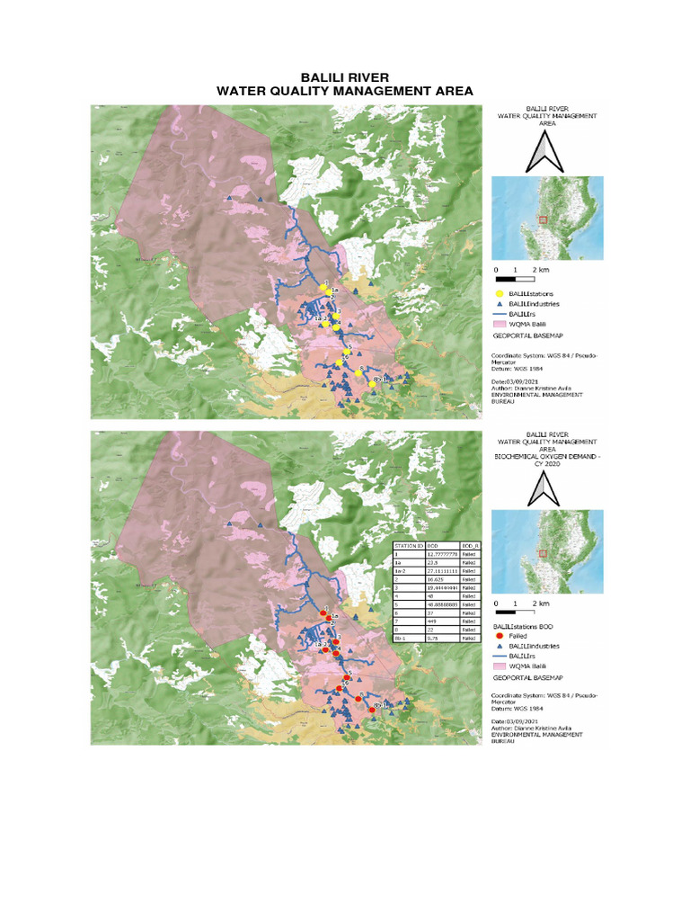 Balili Baguio Water Quality Report | PDF | Environmental Technology ...