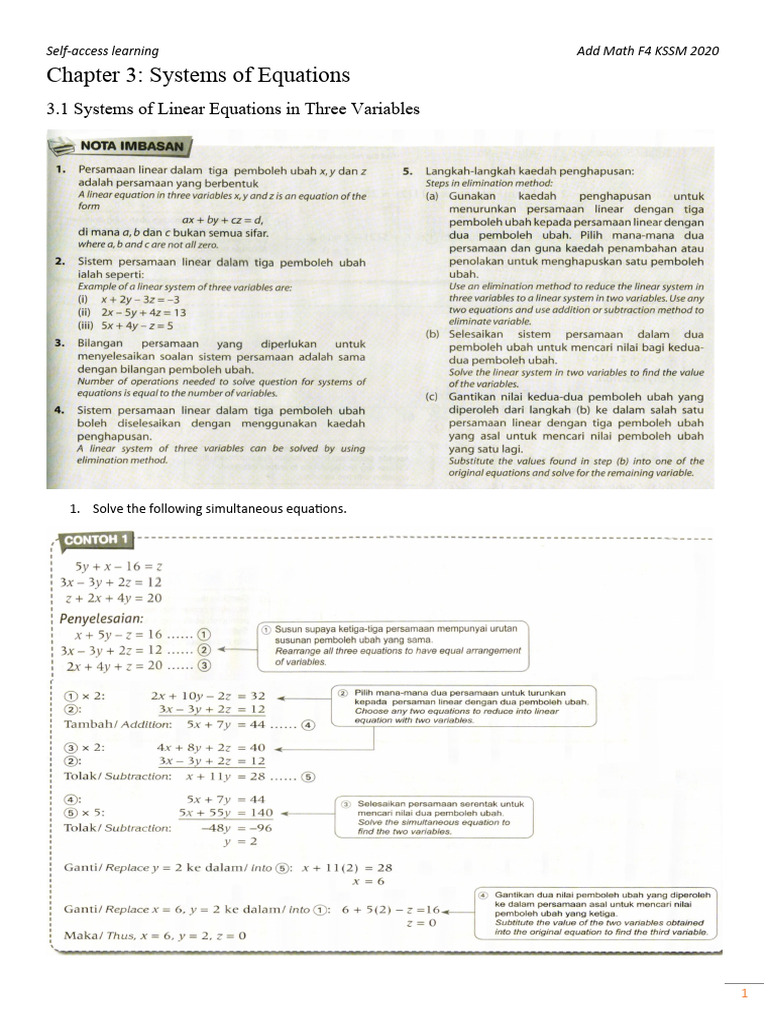 Exercise 1 | Download Free PDF | Equations | Algebra Exercise 1 | Download Free PDF | Equations | Algebra