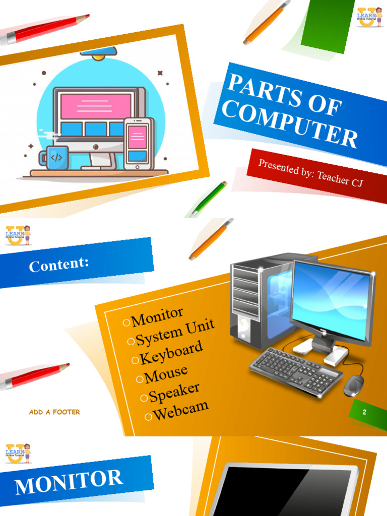 Computer Parts Overview Guide | PDF