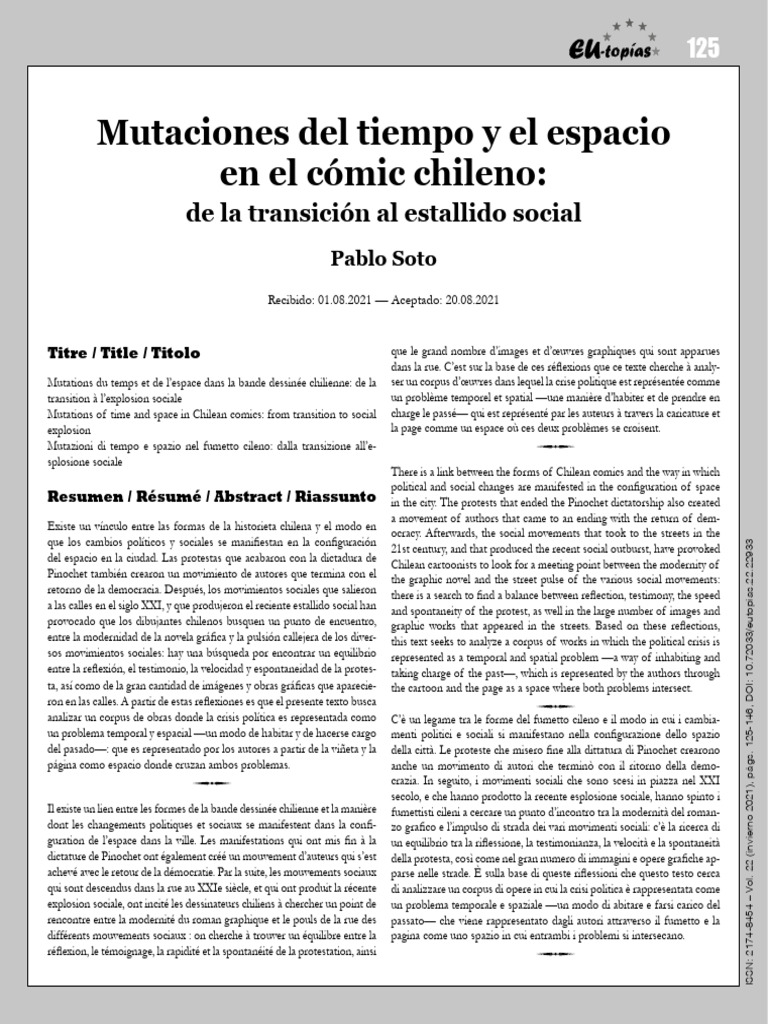 Mutaciones Pablo Soto | PDF | Cómics | Dibujo