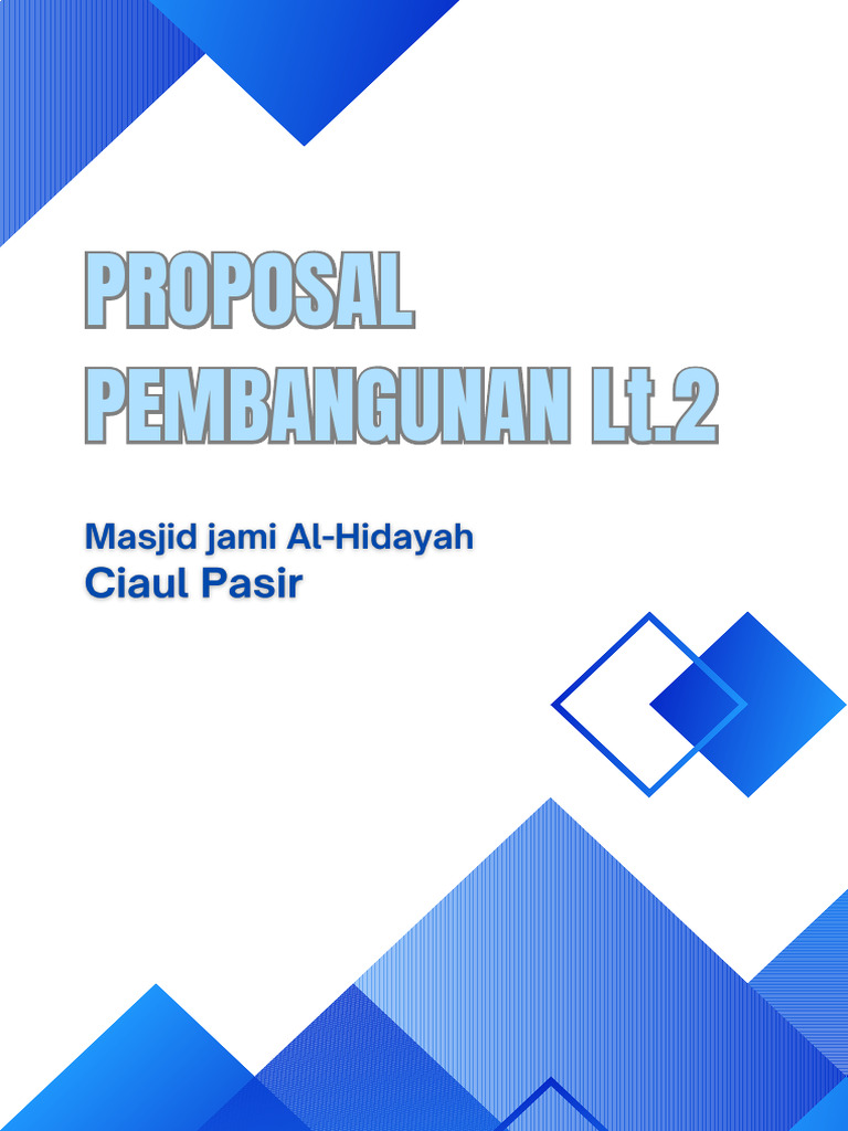 Proposal Pembangunan Lt.2 | PDF
