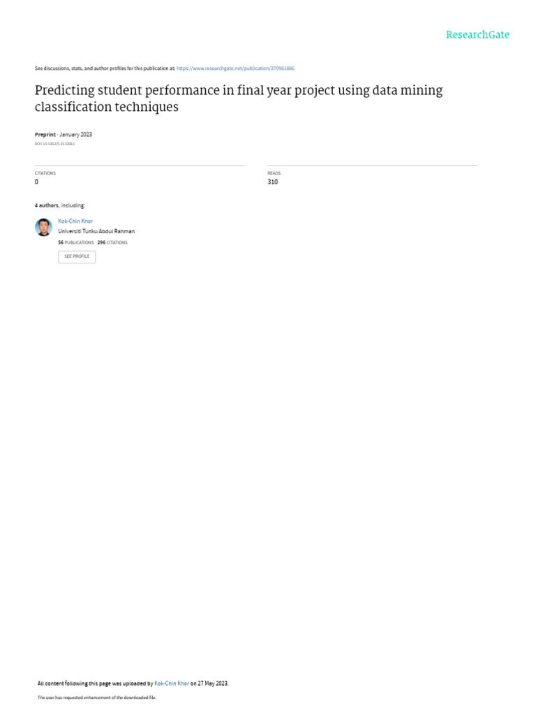 Paper 22 | PDF | Receiver Operating Characteristic | Sensitivity And Specificity