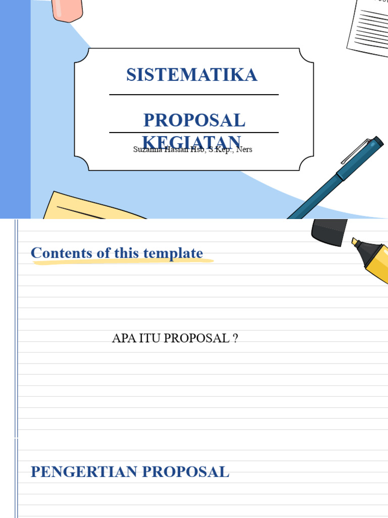 PKK Sistematika Proposal XII | PDF
