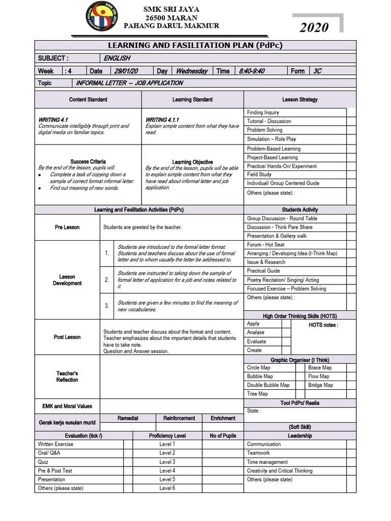 Learning and Fasilitation | PDF | Project Based Learning | Learning