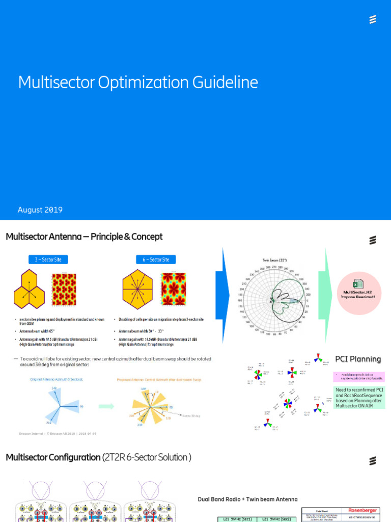 Multisector Optimization Guideline PA3 | PDF | Wireless | Broadcast ...