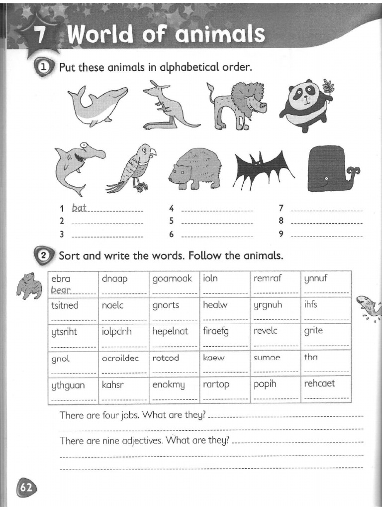 Unit 7. World of Animals | PDF