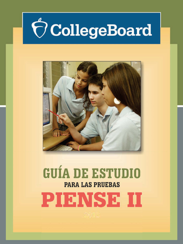 Guía de Estudio - PIENSE II | PDF