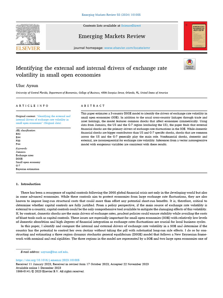 Identifying The External and Internal Drivers of Exchange 2024 Emerging ...