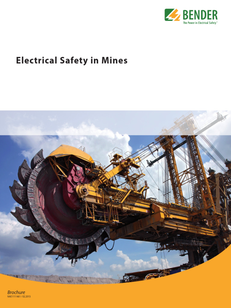 Electrical Safety in Mines Brochure Mining | PDF | Alternating Current ...