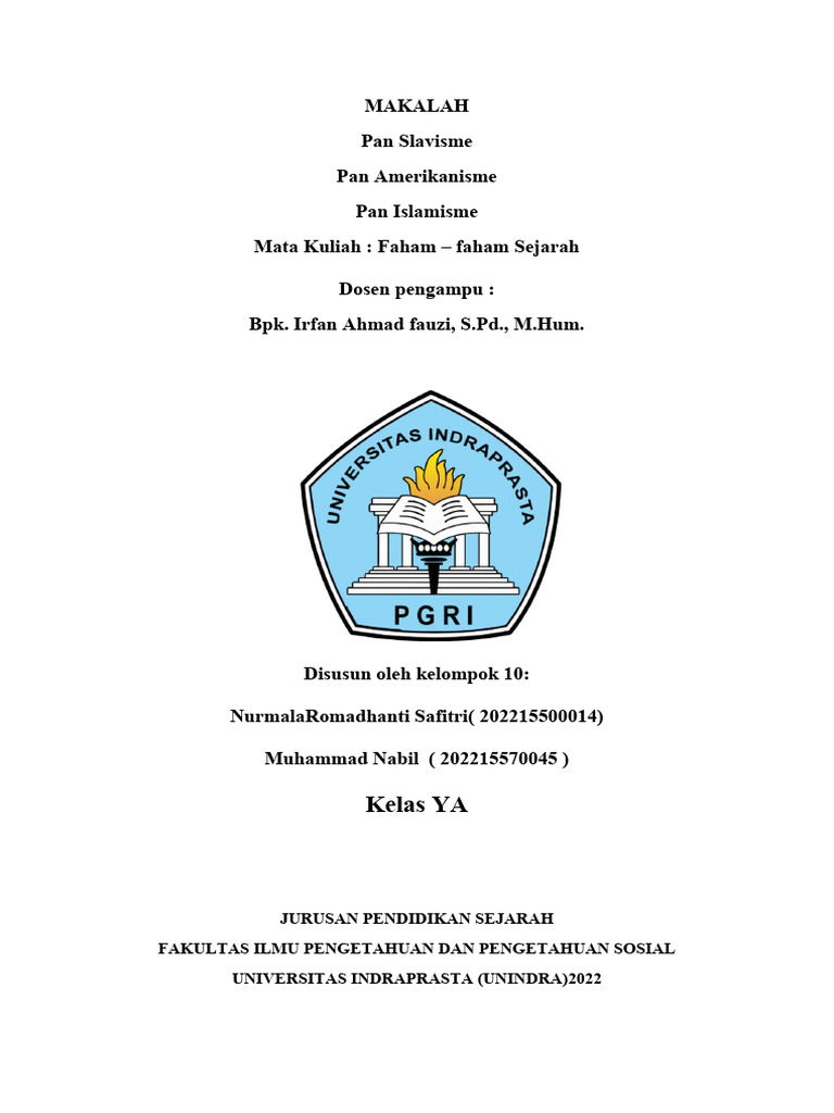 Kelompok 10 Faham-Faham Sejarah | PDF
