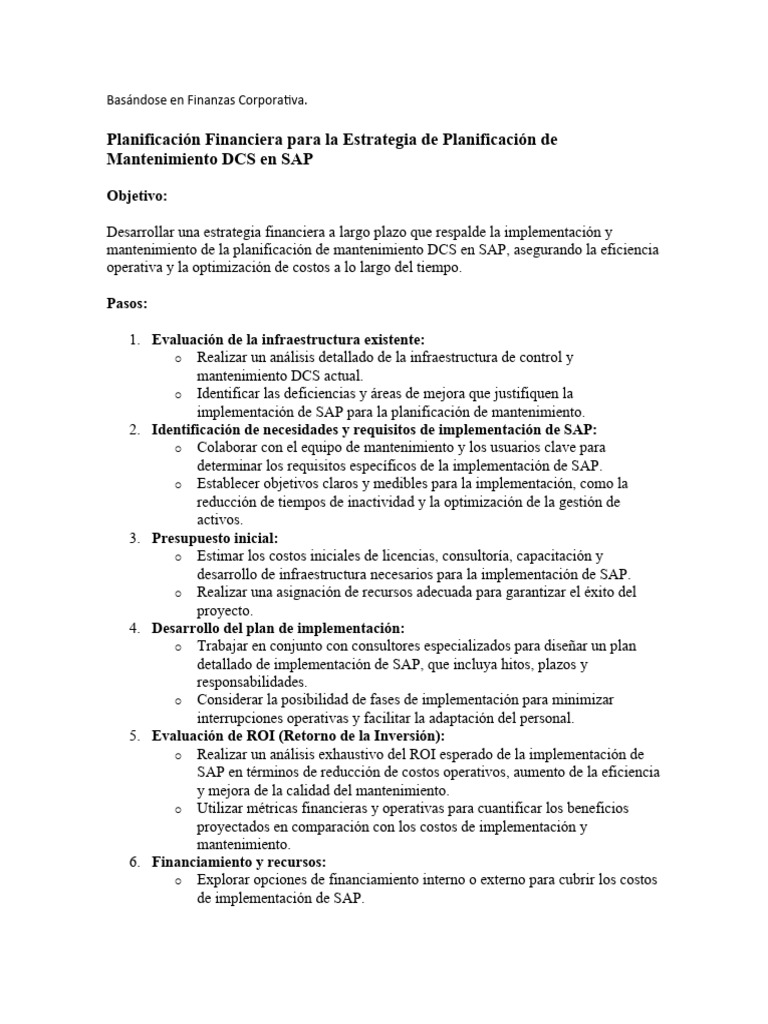 Basándose en Finanzas Corporativa | PDF | Ingeniería de confiabilidad ...