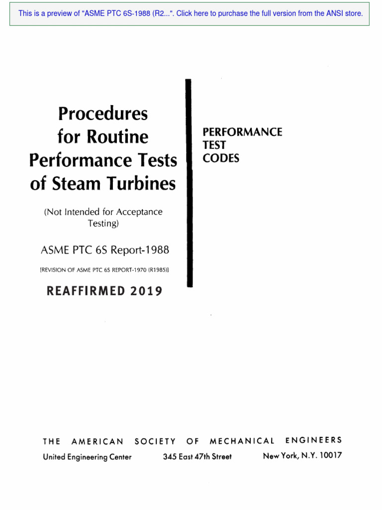 Preview ptc-6s Edtn 1988 r2019 | PDF | Energy Technology | Energy Conversion
