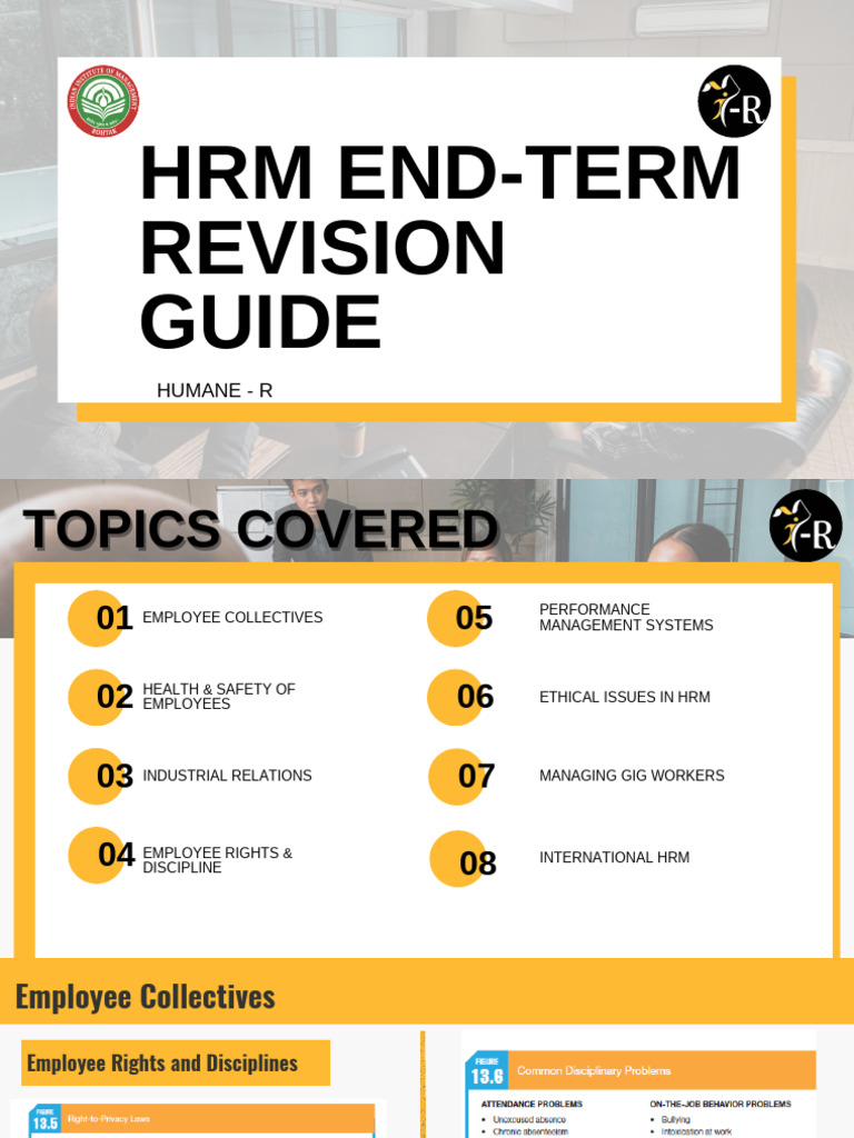 HRM End Term Revision Guide | Download Free PDF | Employment ...