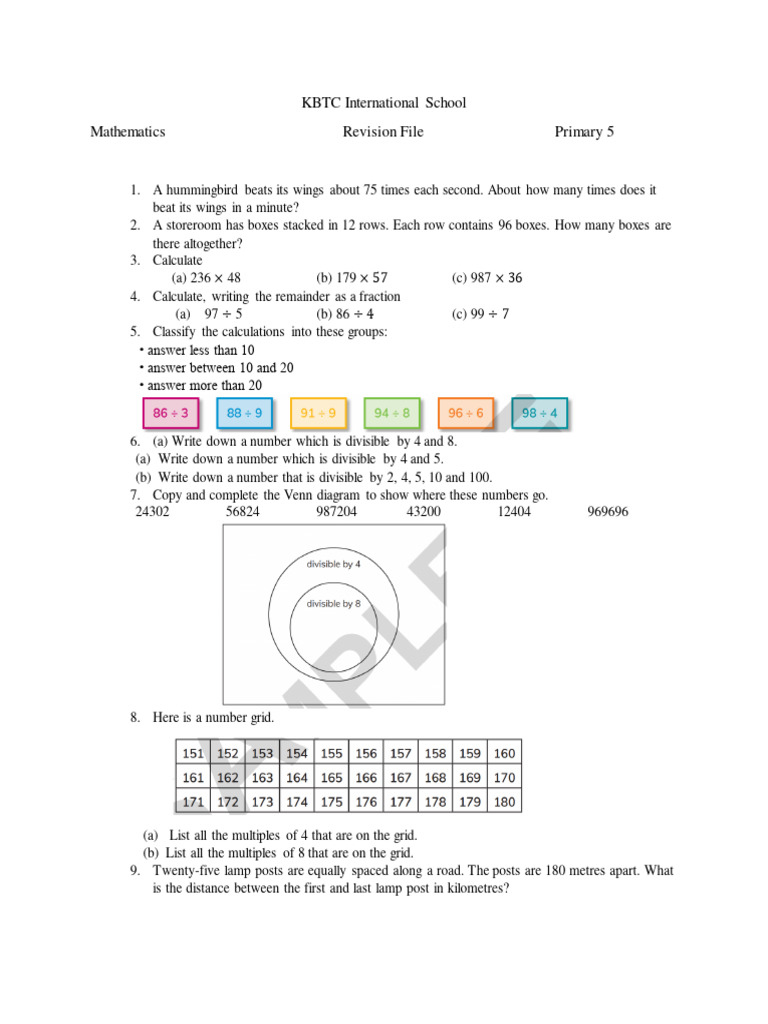 Revision File (AutoRecovered) | Download Free PDF | Area | Geometry
