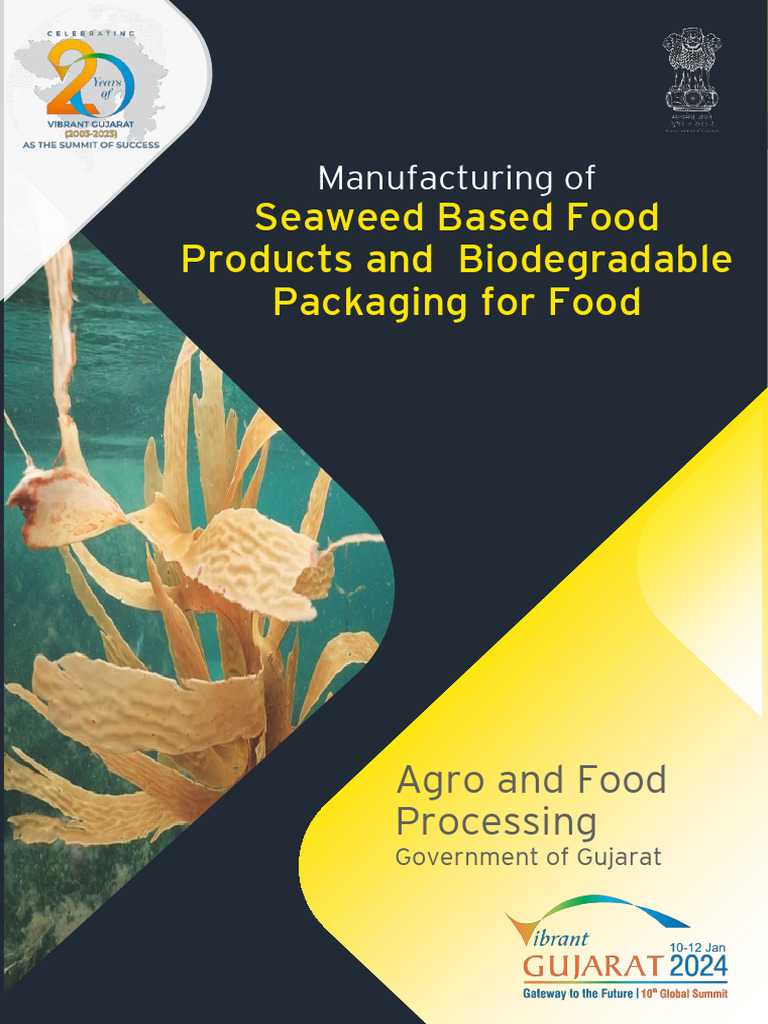 2 Seaweed Based Food Products and Biodegradable Packaging For Food ...