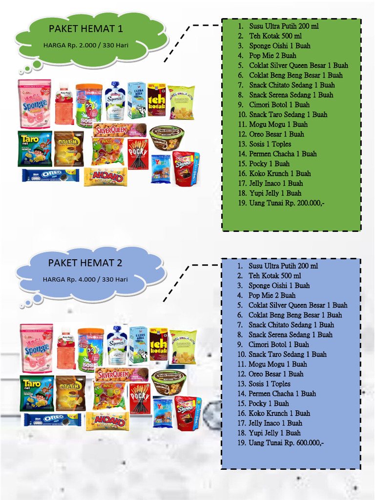 Katalog Paket Hemat 2024 Fix | PDF