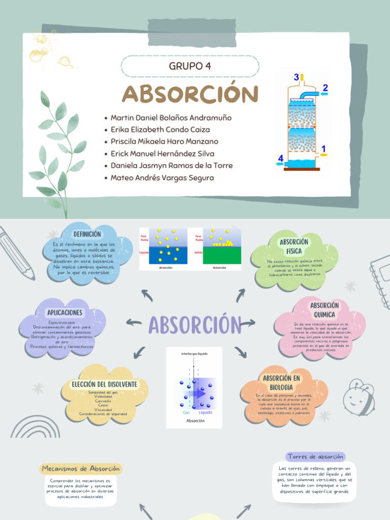 Absorción | PDF | Absorción (Química) | Química