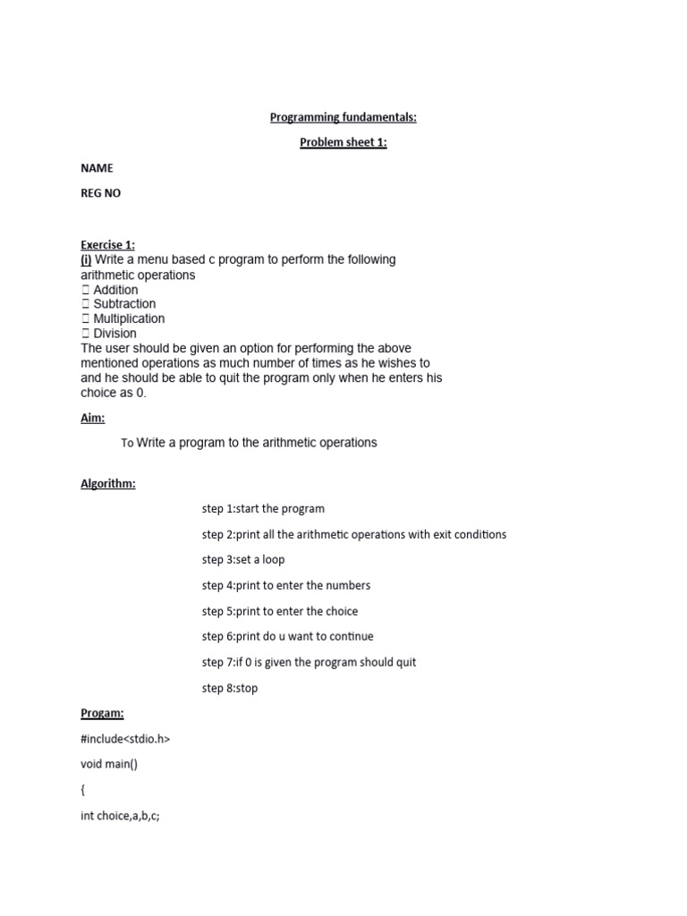 Assessment Python | PDF | Arithmetic | Algorithms