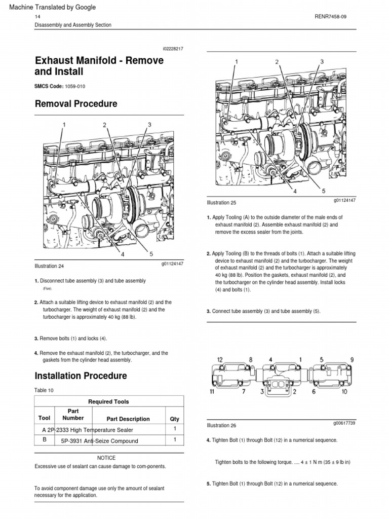 Caterpillar C7 C9 Sample Eng | PDF | Valve | Motor Oil