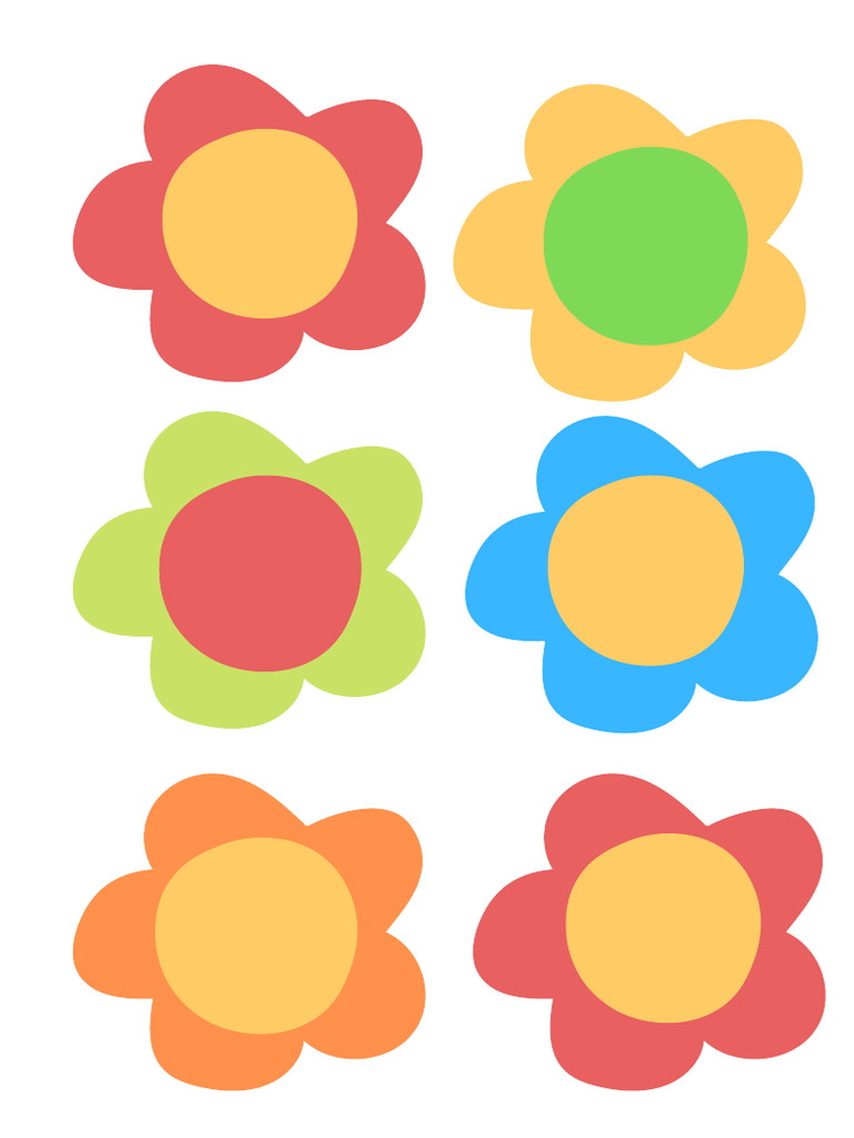 Template Flower Bloom | PDF