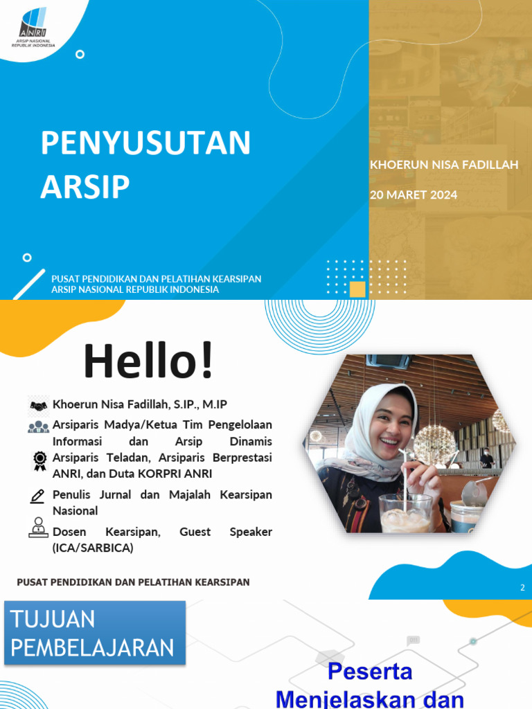 Penyusutan Arsip | PDF