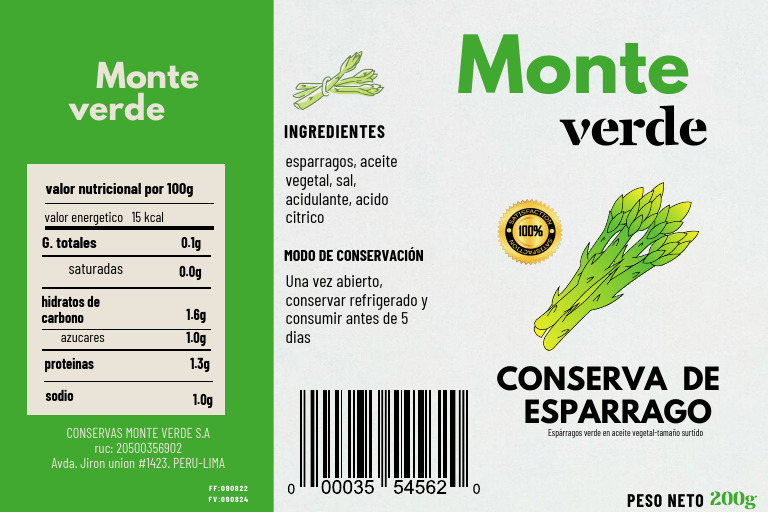 Red Illustrative Beef Food Label | PDF