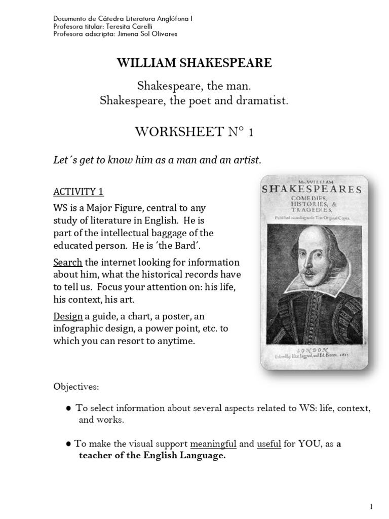 William Shakespeare 2021 | Download Free PDF | William Shakespeare