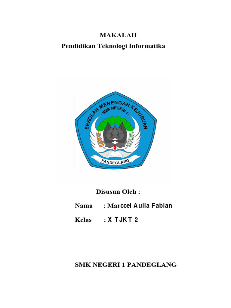 Makalah Informatika Marccel | PDF
