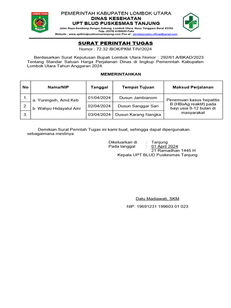 SPT BOK Terupdate | PDF