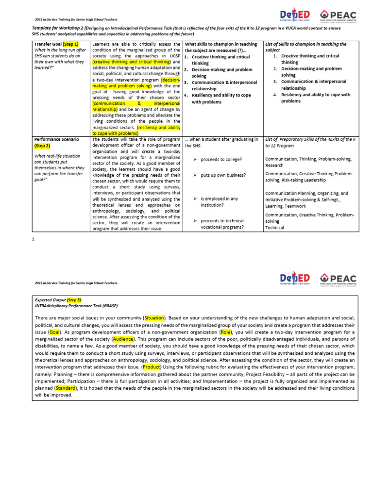 GR5_WORKSHOP2 | Download Free PDF | Creativity | Thought