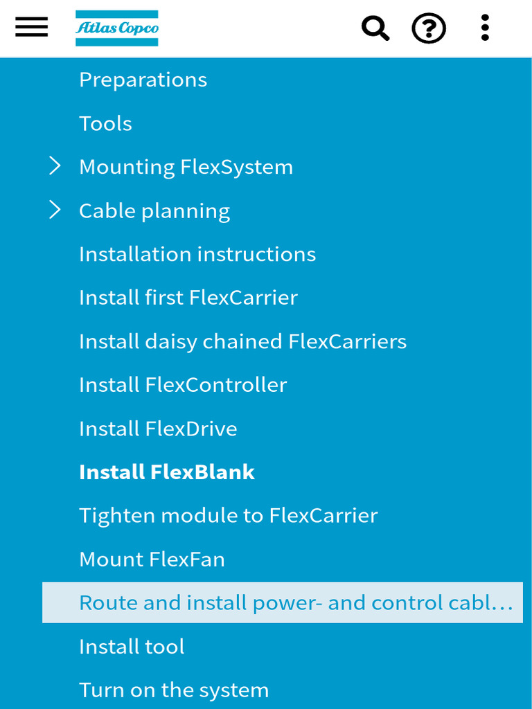 PF6 FlexSystem - Route and Install Power- And Con… | PDF