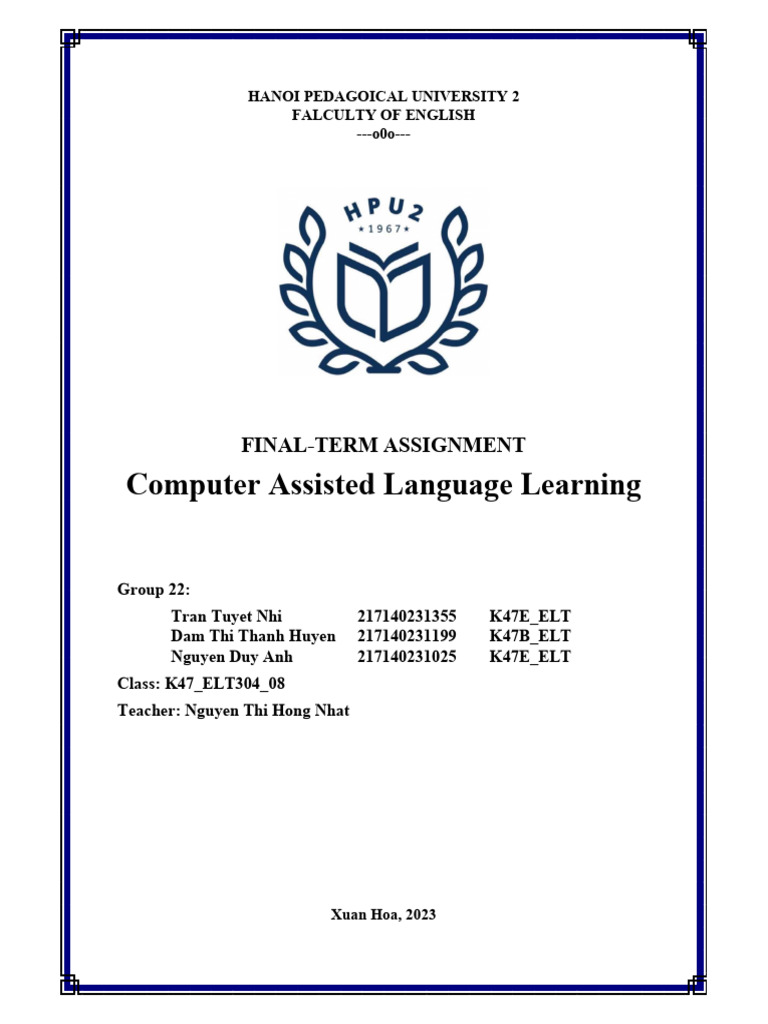 Group 22 - English Discovery 11 - Unit 2 - Vocabulary-Đã G P | PDF | Teachers