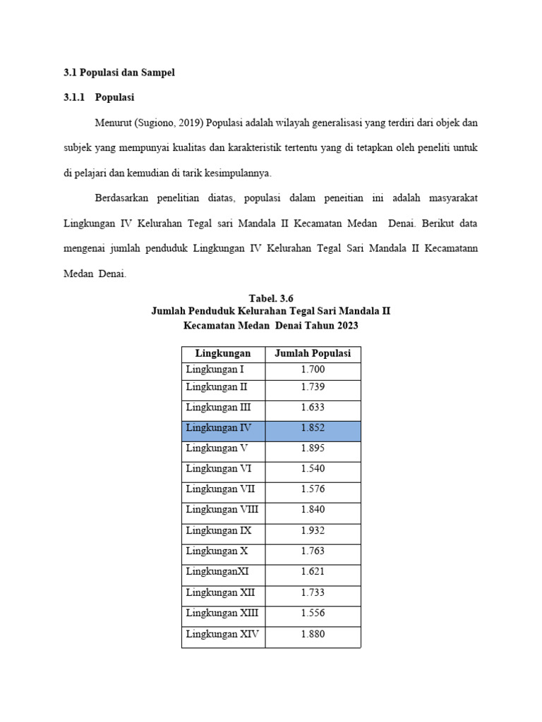 Populasi Dan Sampel 328 | PDF