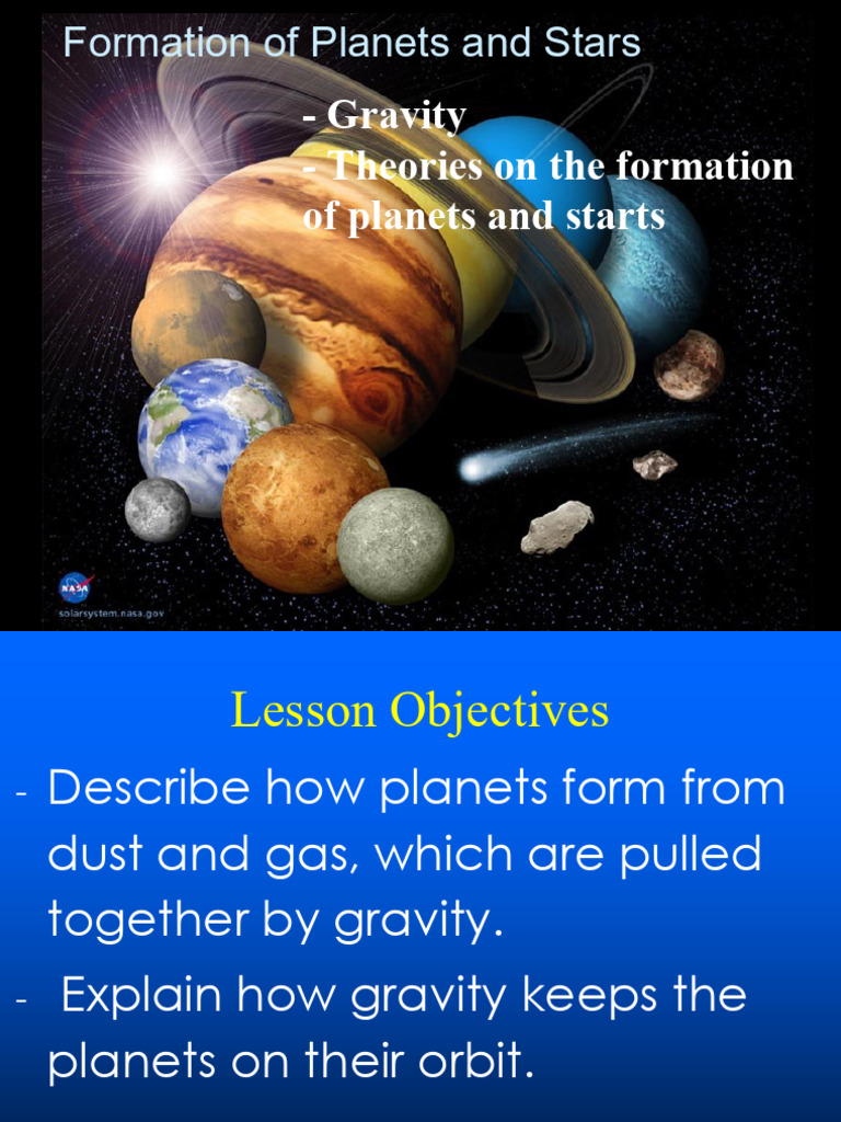 Formation of Solar System | PDF | Formation And Evolution Of The Solar ...