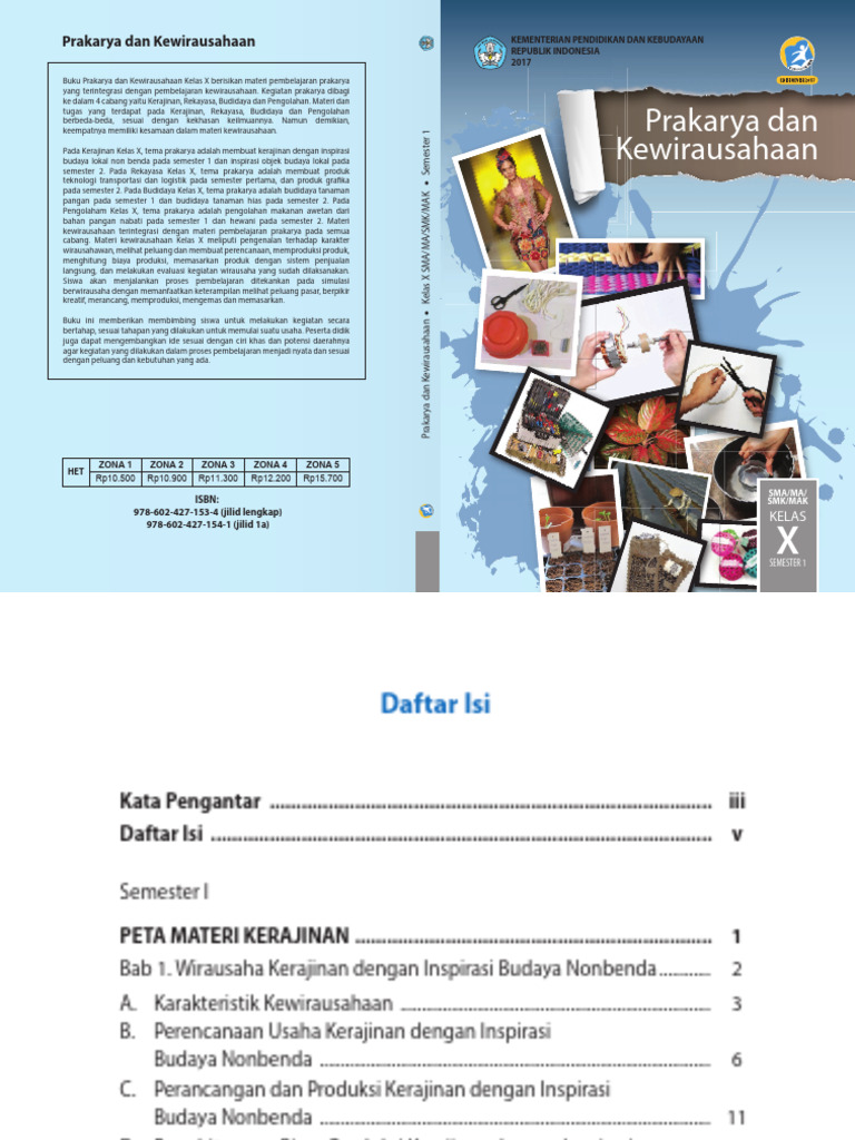 Pkwu Pengolahan Kelas X Semester 1 | PDF