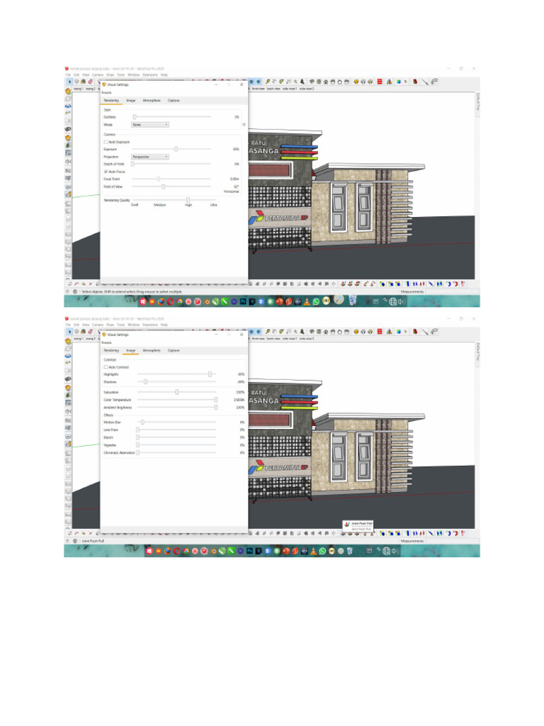Setting Interior - Enscape | PDF