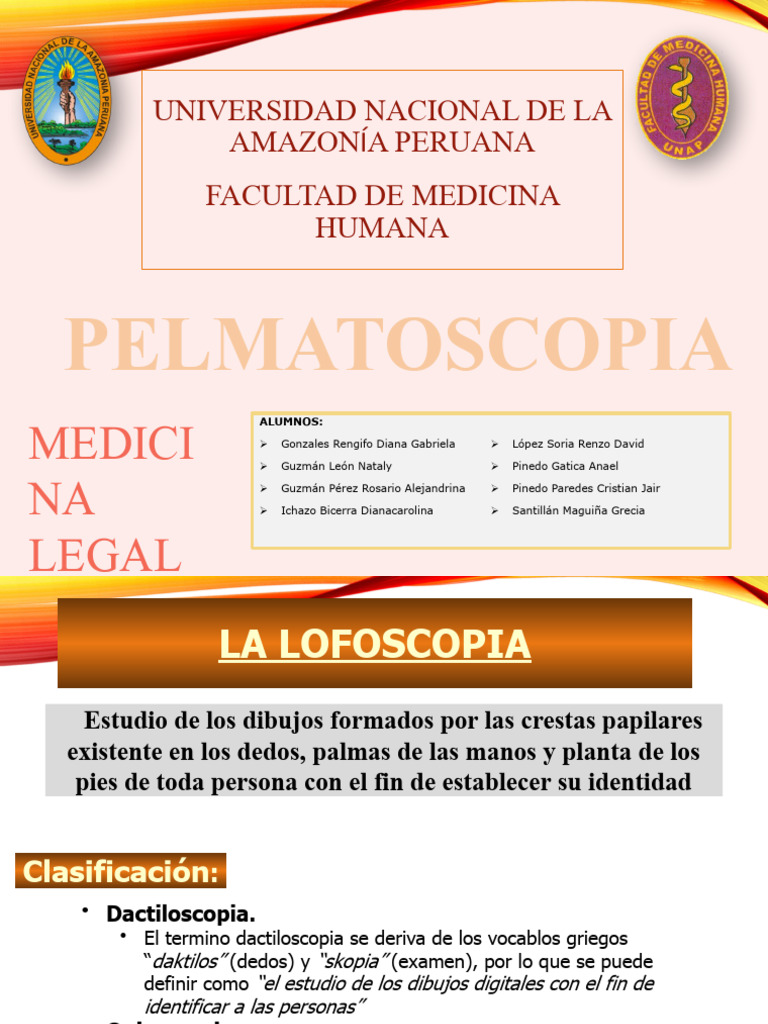 Pelmatoscopia - Diapos | PDF | Huella dactilar | Pie