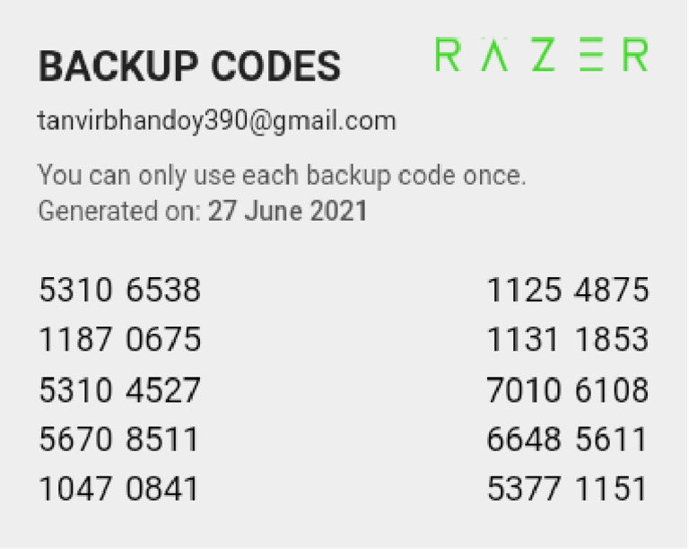 razer-id-codes-1624797108796 | PDF