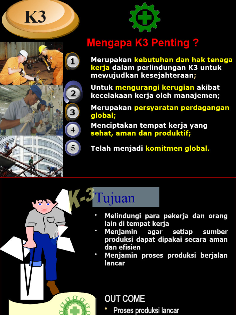Presentasi 2 Penting Nya k3 | PDF