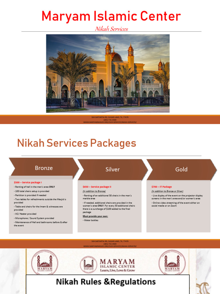 Maryam Nik Ah Services P KG | PDF | Mosque