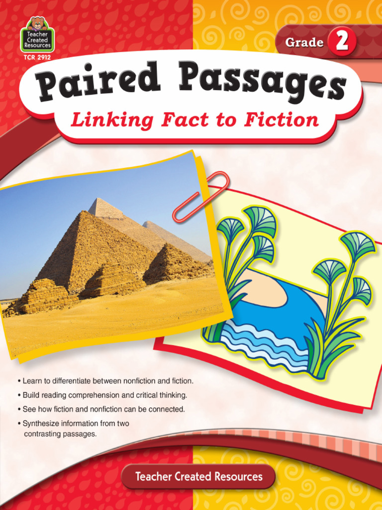Paired Passages Linking Fact To Fiction Grade 2 Standard E-Book | PDF ...